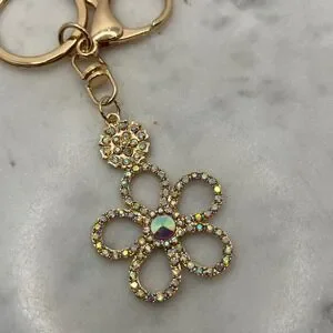 Unbranded | Accessories | Crystal Flower Keychain Bag Charm Ab ...